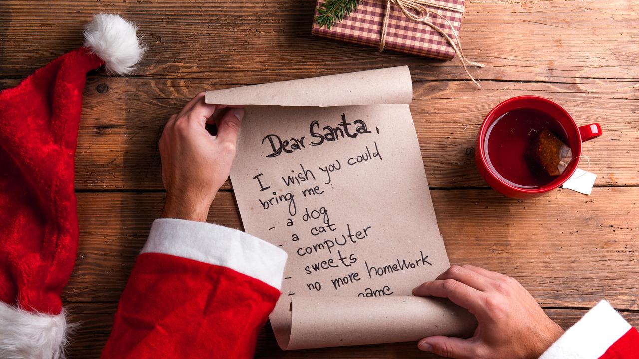 Letter to Santa I Christmas wish list